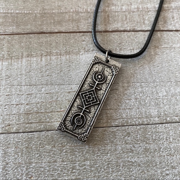 Accessories | Antiqued Silver Tree Of Life Sacred Symbols Amulet | Poshmark